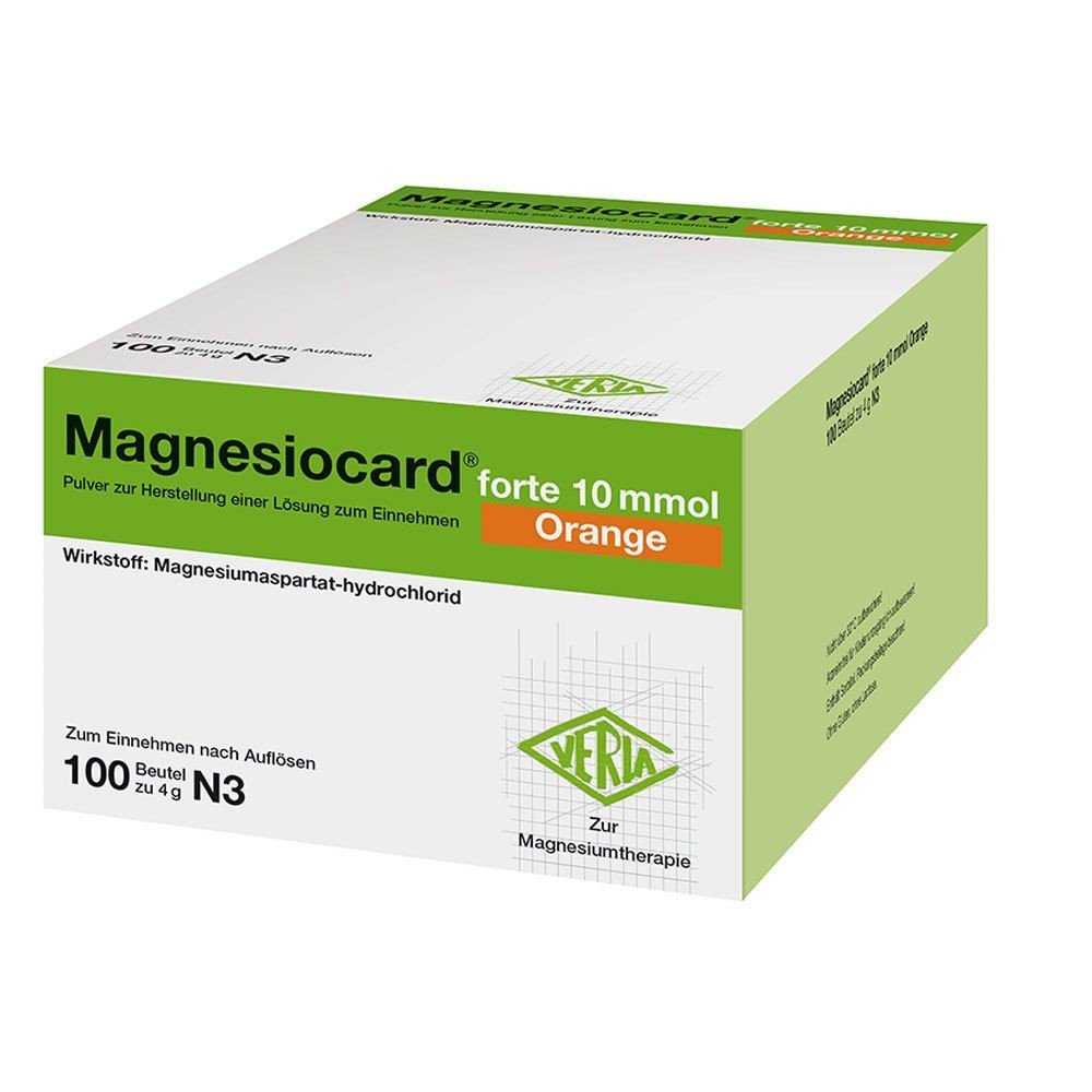 Magnesiocard Forte 10 Mmol Orange 100 ApoZona