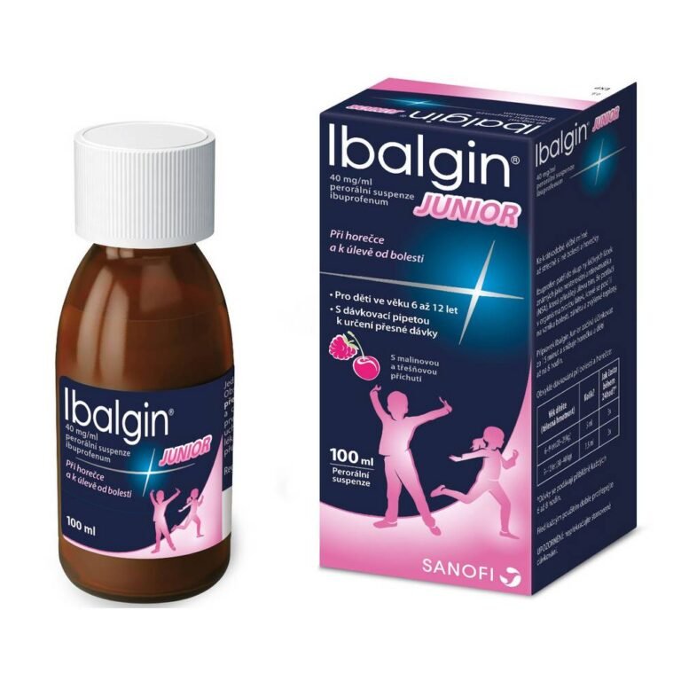 Ibalgin® Junior 40mg / ml syrup 100ml – ApoZona