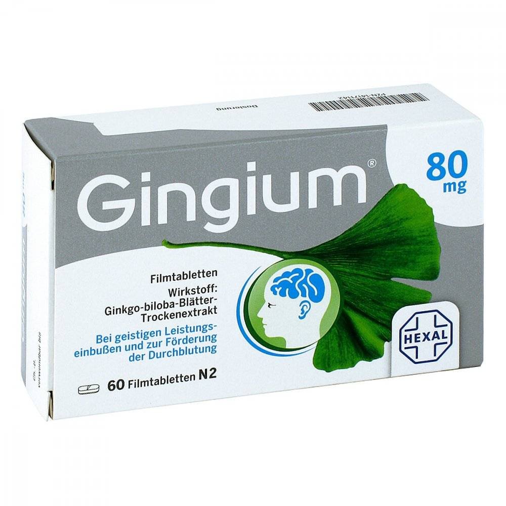 Gingium 80 mg film-coated tablets, 60 – ApoZona