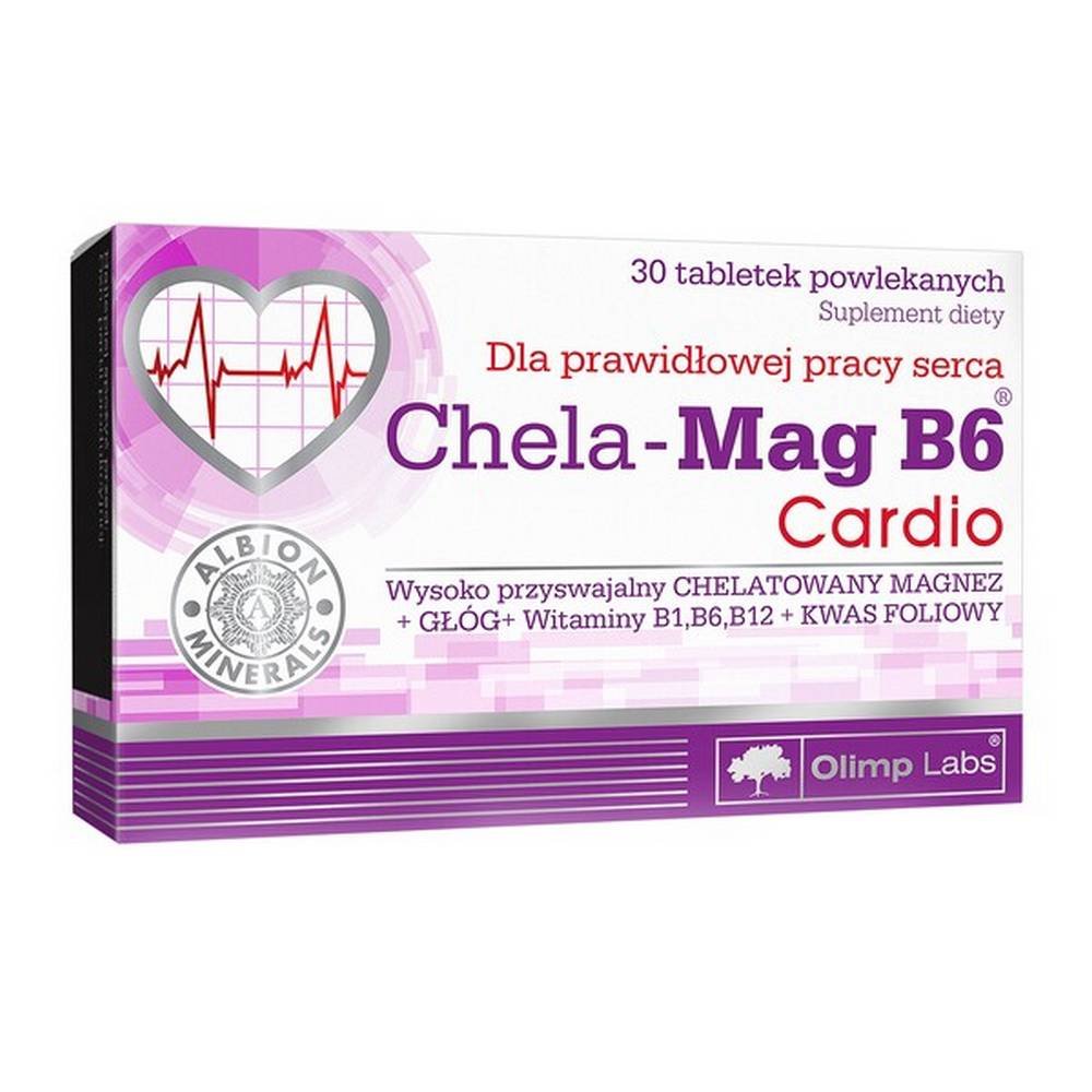 Olimp Chela-Mag B6 Cardio, coated tablets, 30 – ApoZona