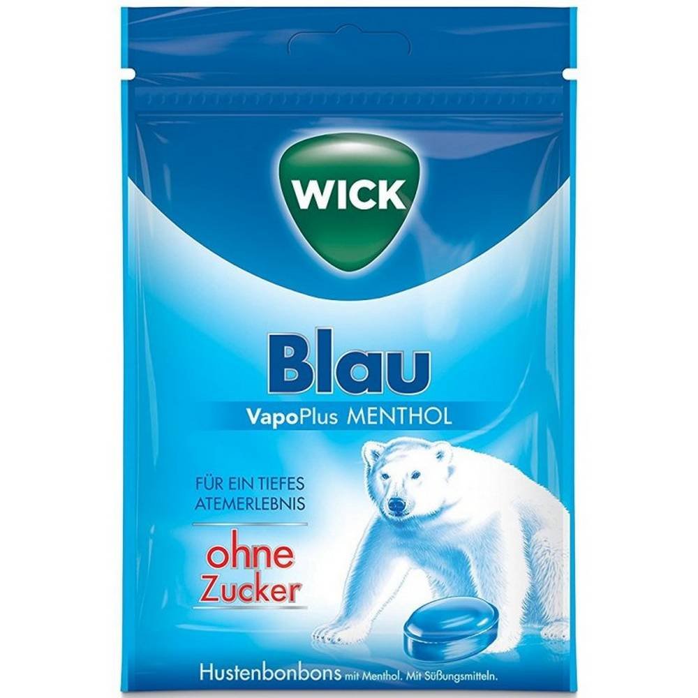 WICK blue menthol oZ bag, 72 g – ApoZona
